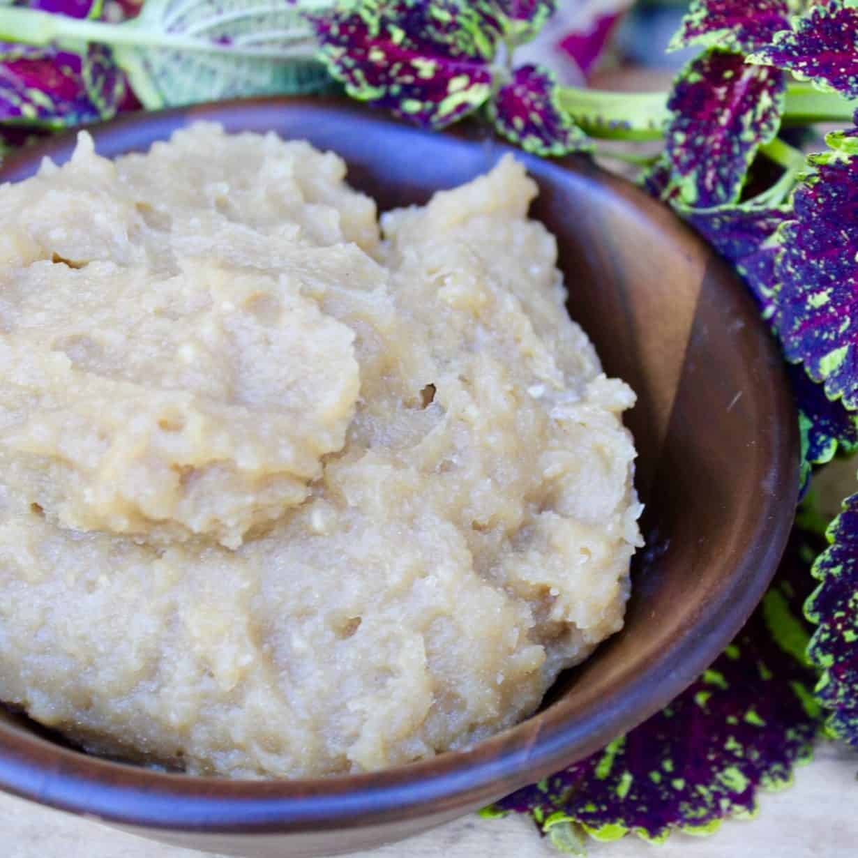 Funje (Cassava Flour Pudding): A Mother Daughter Cookoff - The Foreign Fork