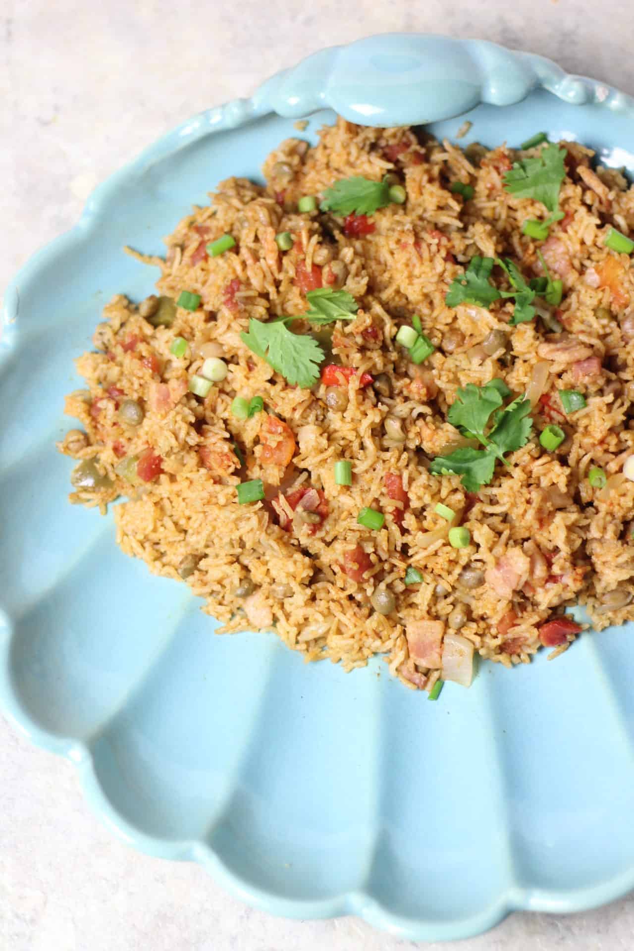 Pigeon Peas and Rice - One Pot Meal - The Foreign Fork