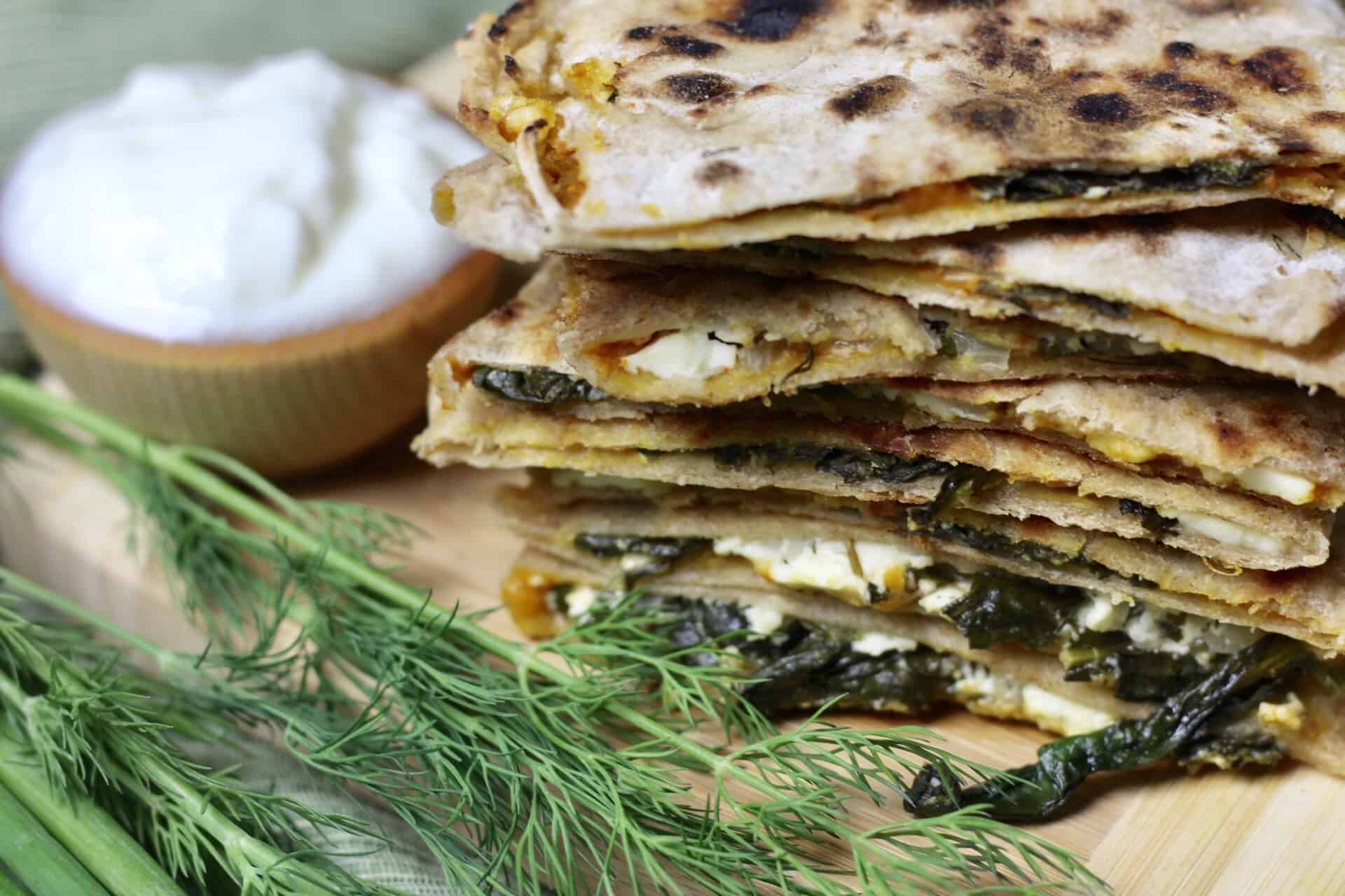 Qutab (Azerbaijan): A Savory, Herb-Filled Crepe - The Foreign Fork