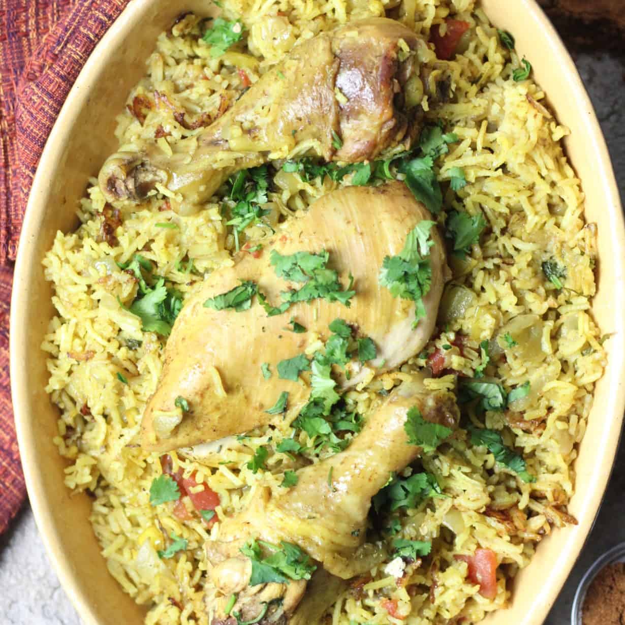 Machboos from Bahrain and How to Joint a Chicken - The Foreign Fork