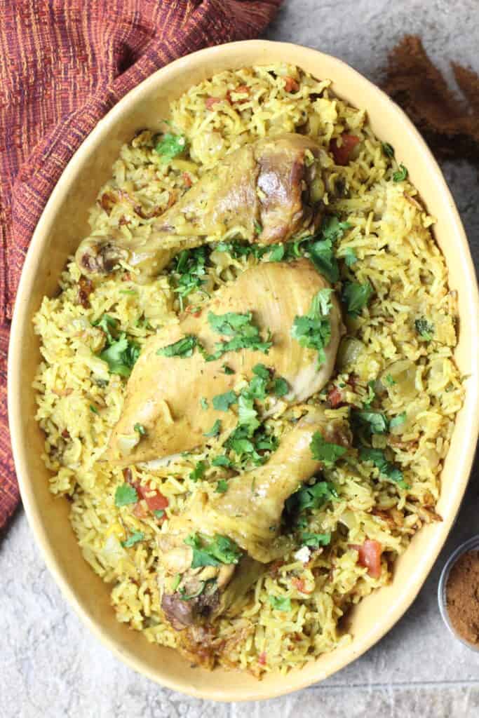 Machboos from Bahrain and How to Joint a Chicken - The Foreign Fork