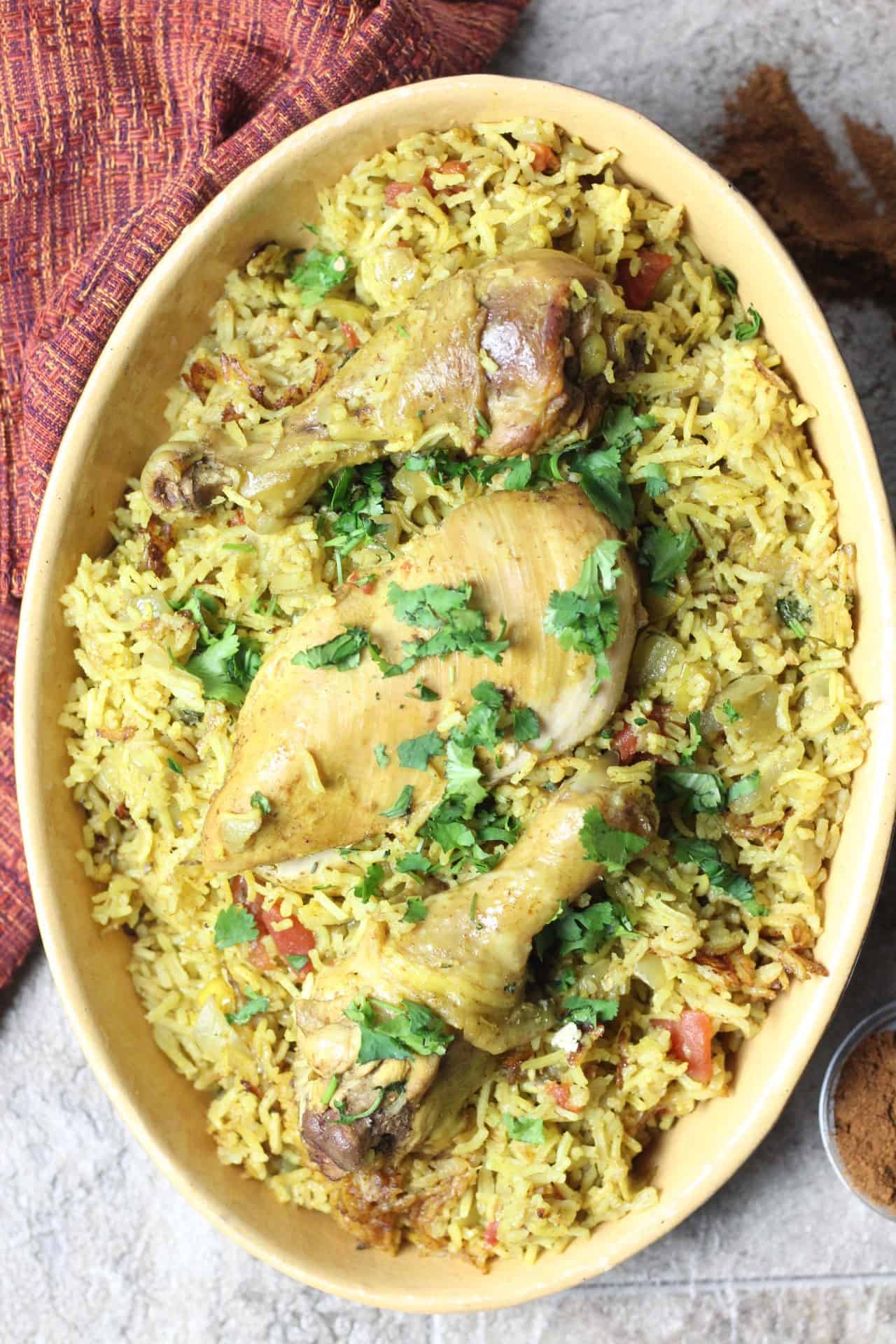 Machboos from Bahrain and How to Joint a Chicken - The Foreign Fork