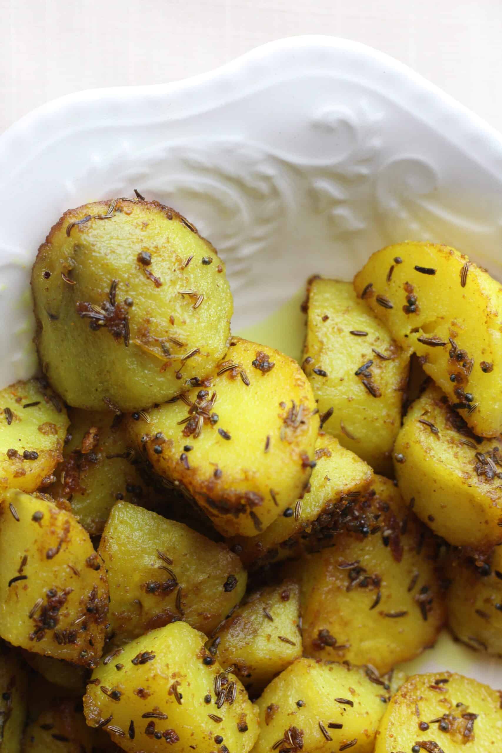 Jeera Aloo: Cumin Roasted Potatoes from Bangladesh - The Foreign Fork