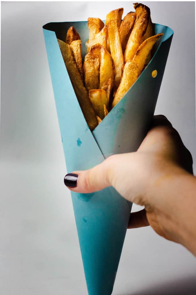 Fries (Frites) and Andalouse Sauce from Belgium - The Foreign Fork