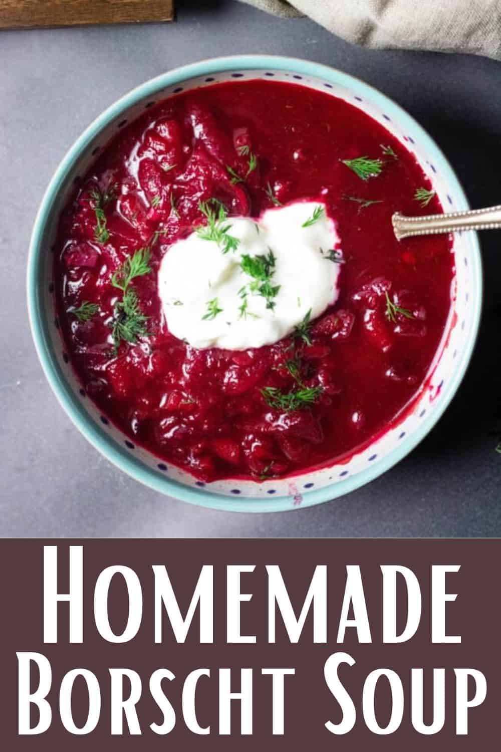 Vegetarian Borscht Recipe - The Foreign Fork