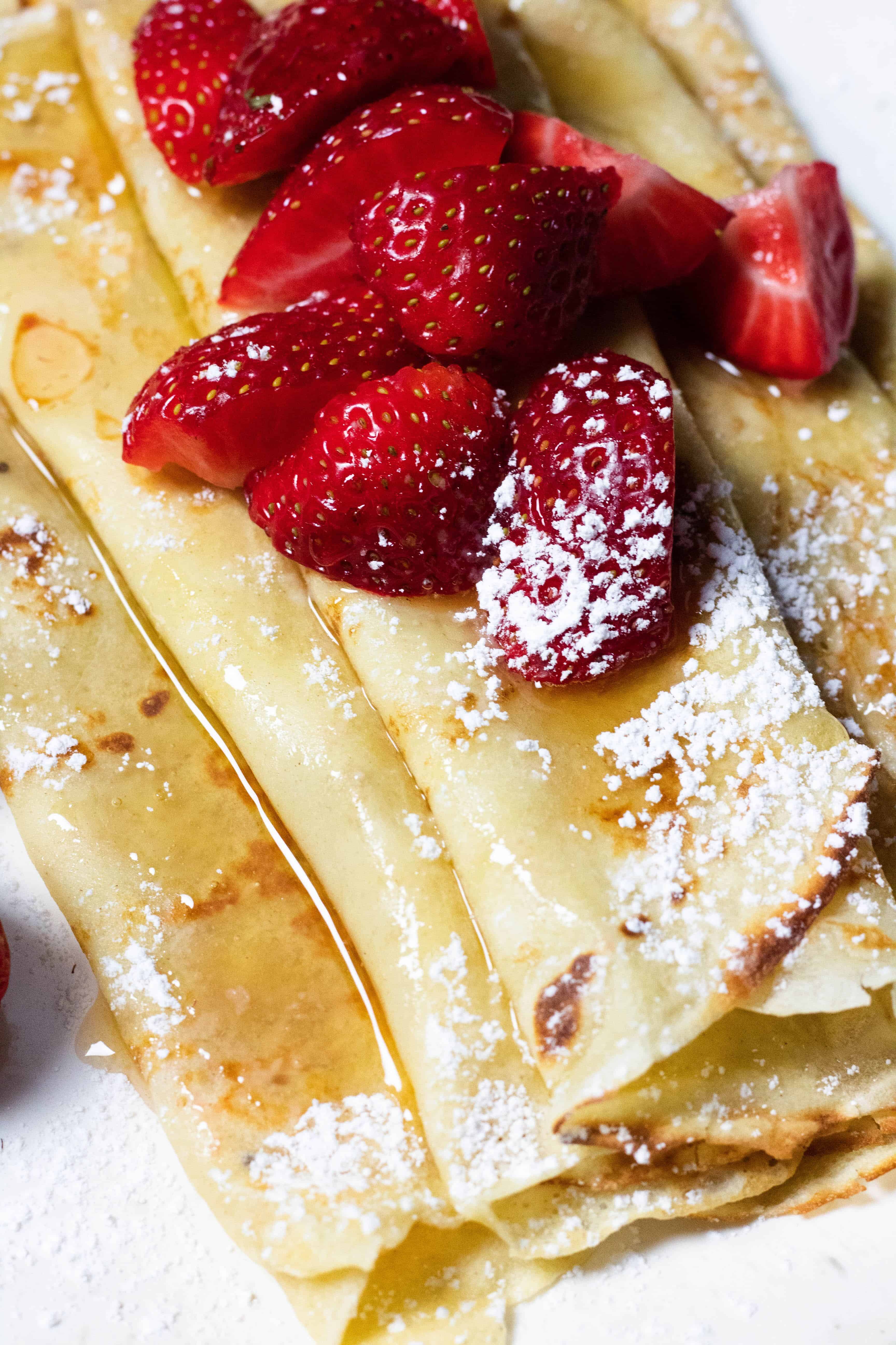 Palachinki (Honey Butter Filled Crepes) from Bulgaria - The Foreign Fork