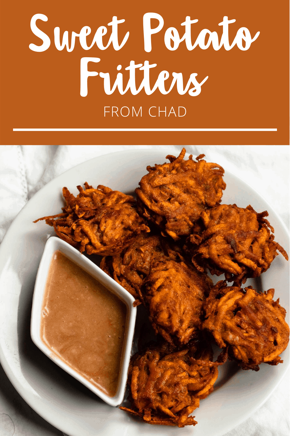 Sweet Potato Fritters with Lemon Tahini Sauce - The Foreign Fork