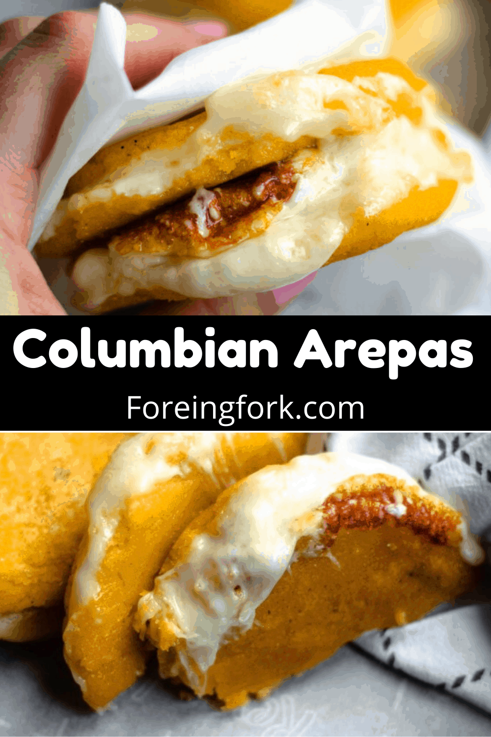 Arepas Recipe - Colombian Snack! - The Foreign Fork