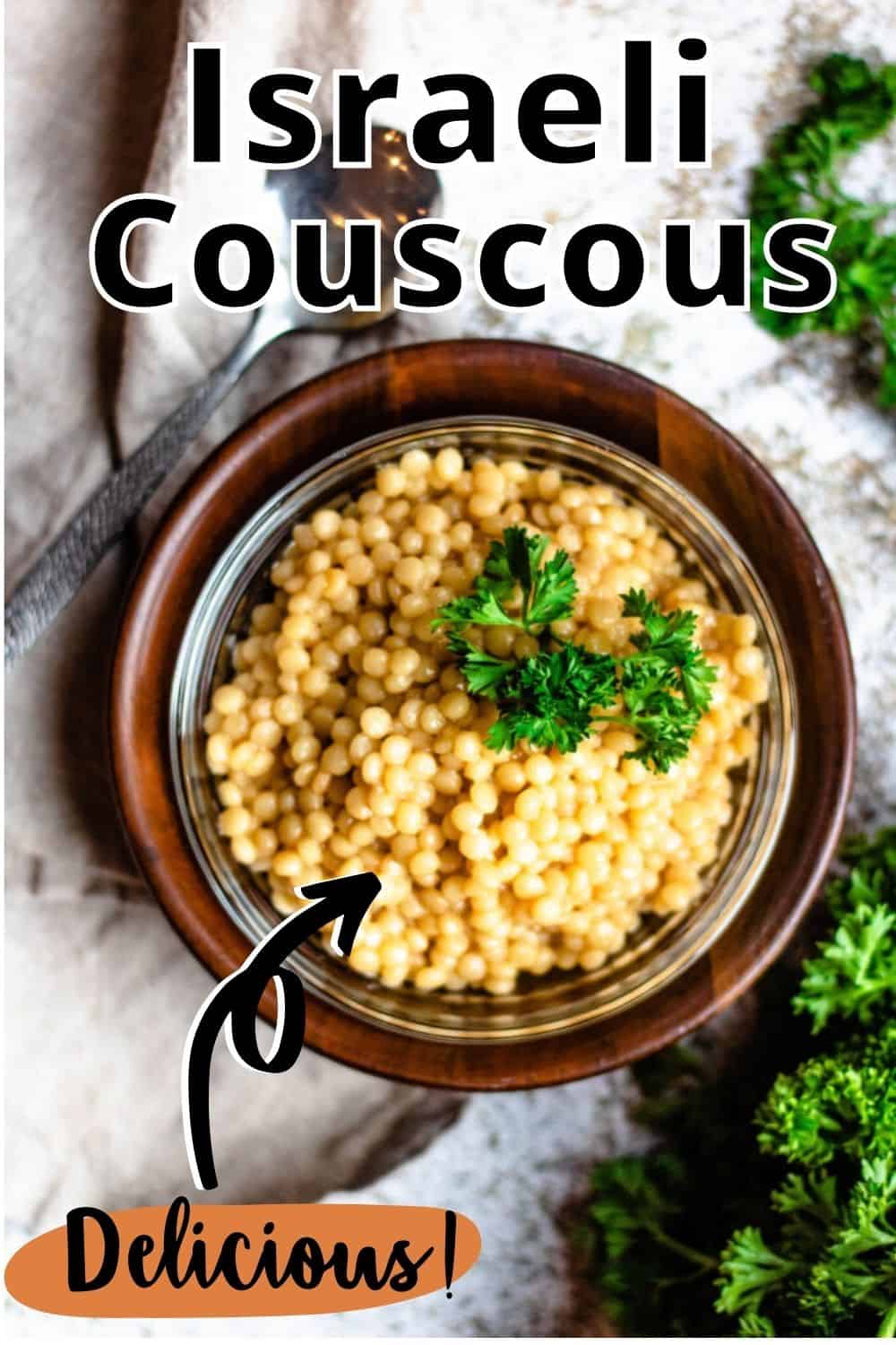 Israeli Couscous in the Instant Pot - Low Hassle Side! - The Foreign Fork