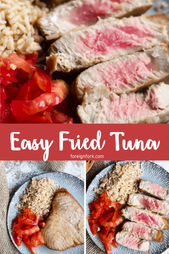 Easy Fried Tuna Recipe (Garba from Cote D'Ivoire) - The Foreign Fork
