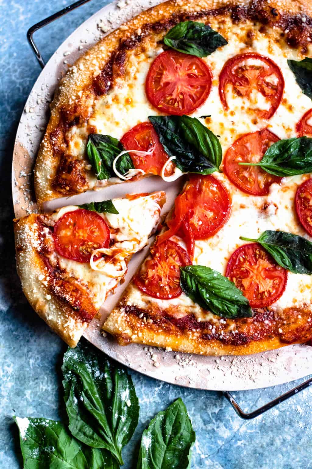 Homemade Margherita Pizza Recipe - The Foreign Fork