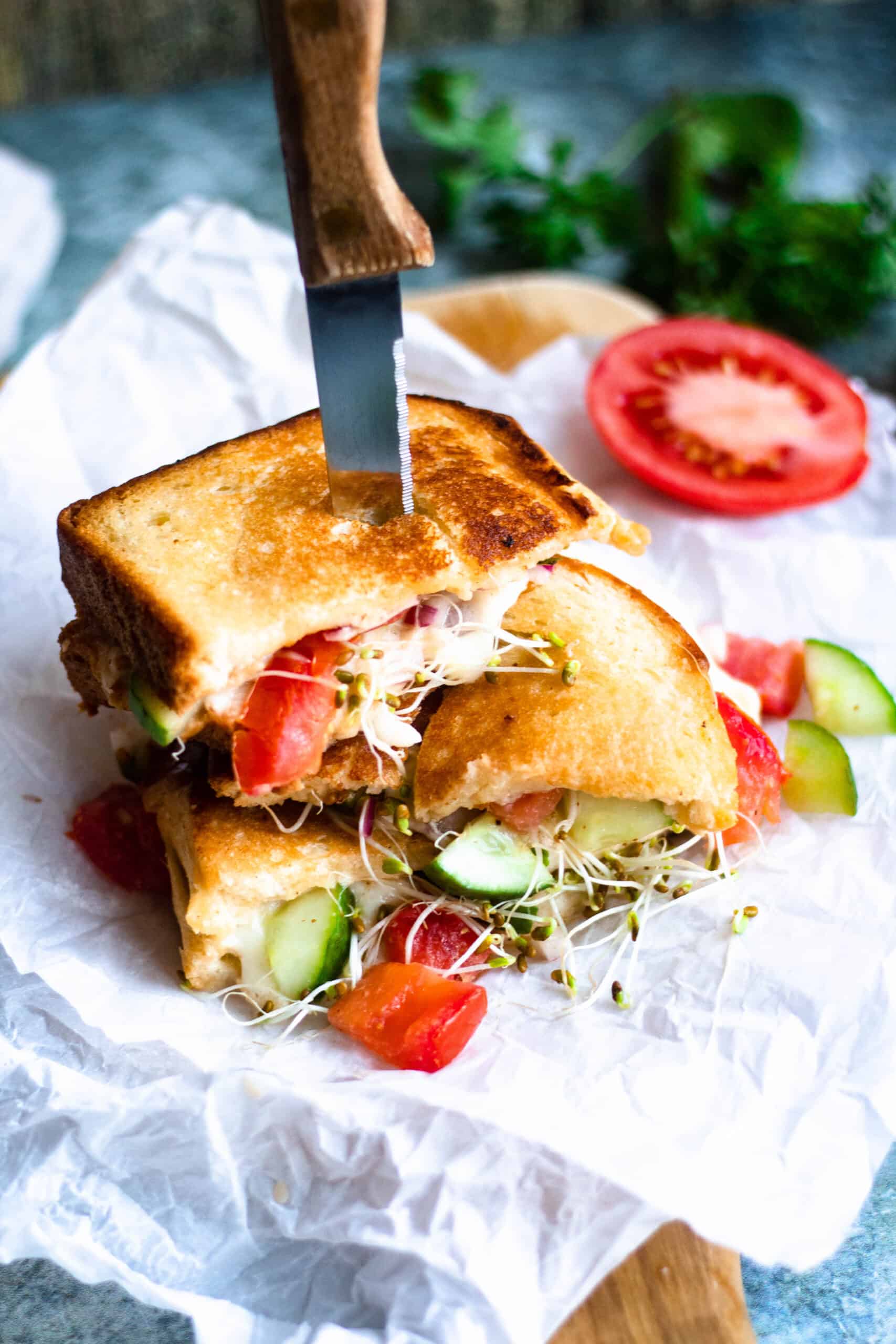 How to Make a Panzanella Sandwich - The Foreign Fork