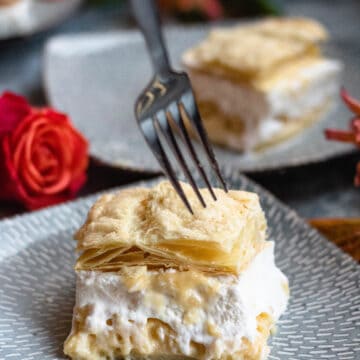 Custard Cake Recipe (Kremsnita Cake from Croatia) - The Foreign Fork