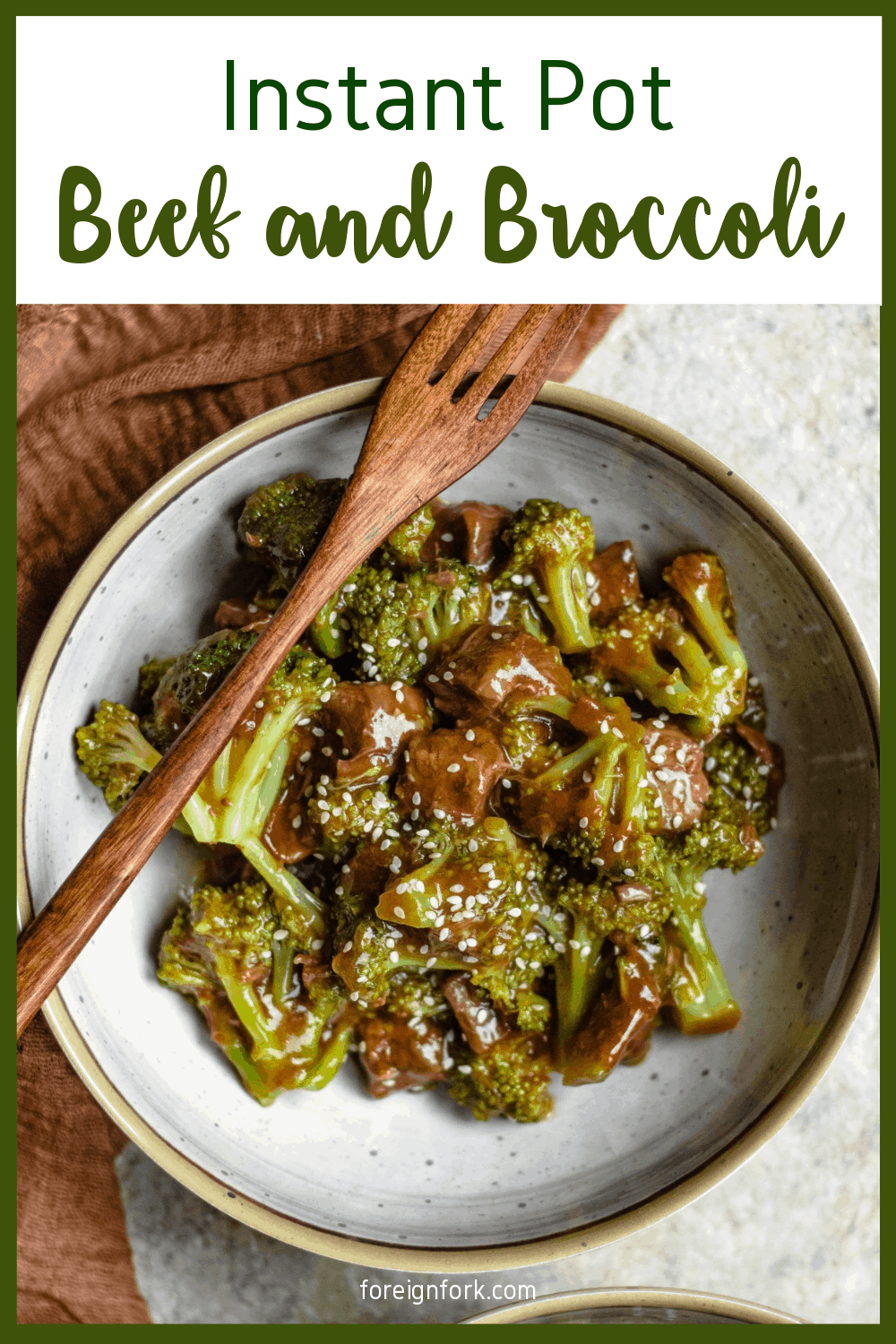 Beef and Broccoli Recipe - The Foreign Fork