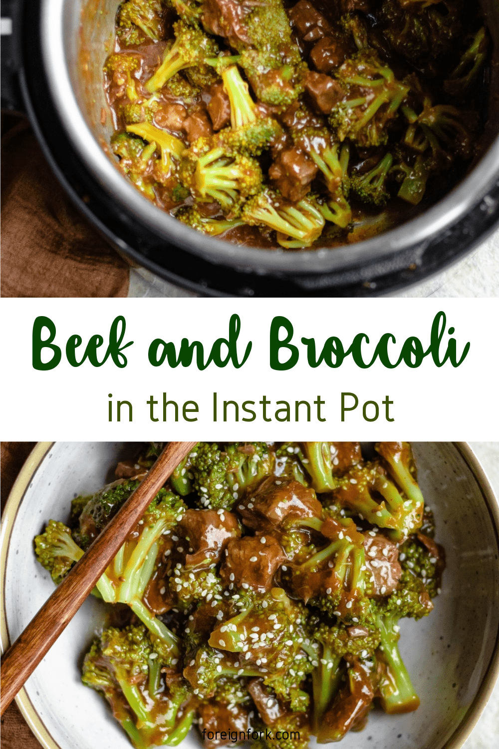 Beef and Broccoli Recipe - The Foreign Fork