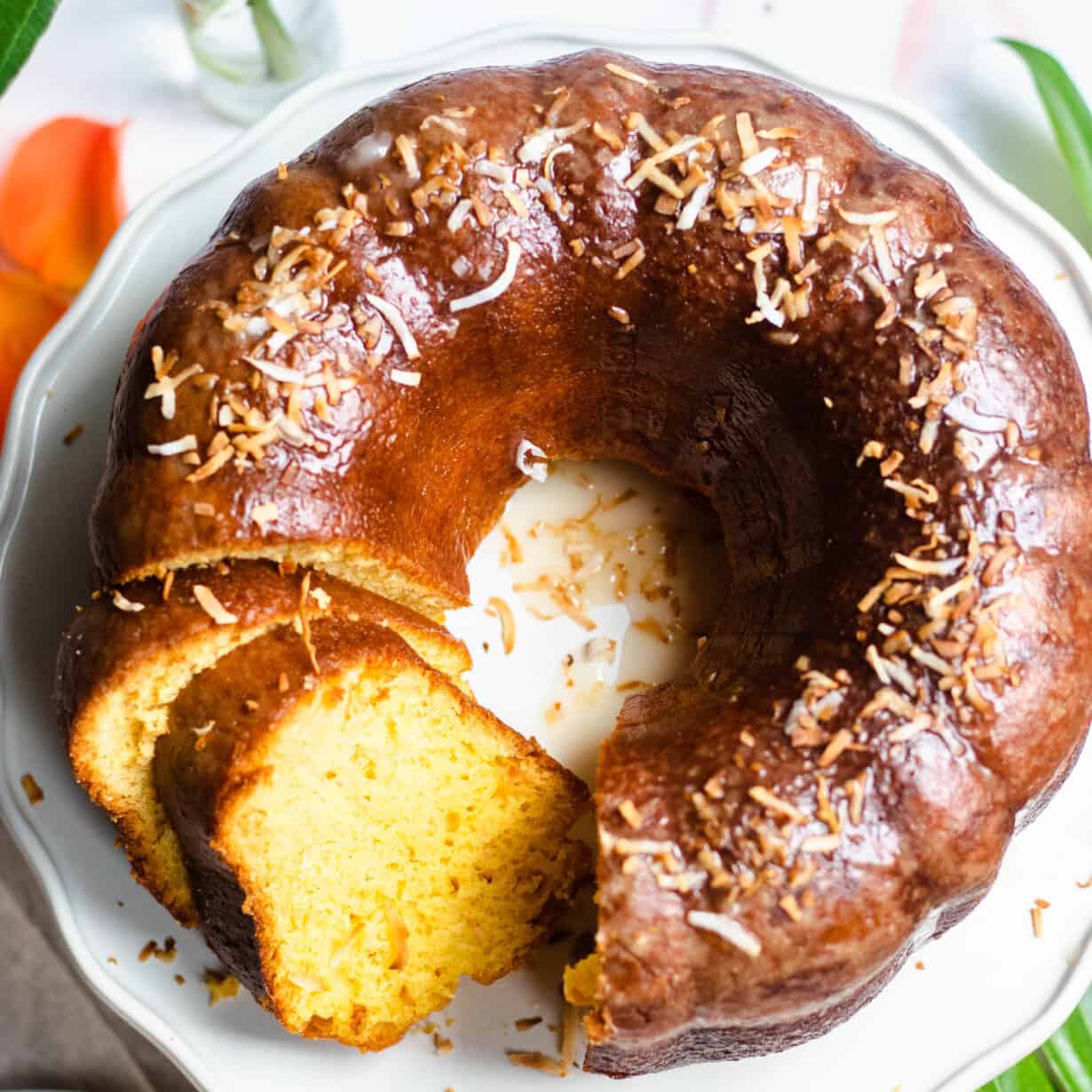 Rum Cake Recipe from The Bahamas - The Foreign Fork