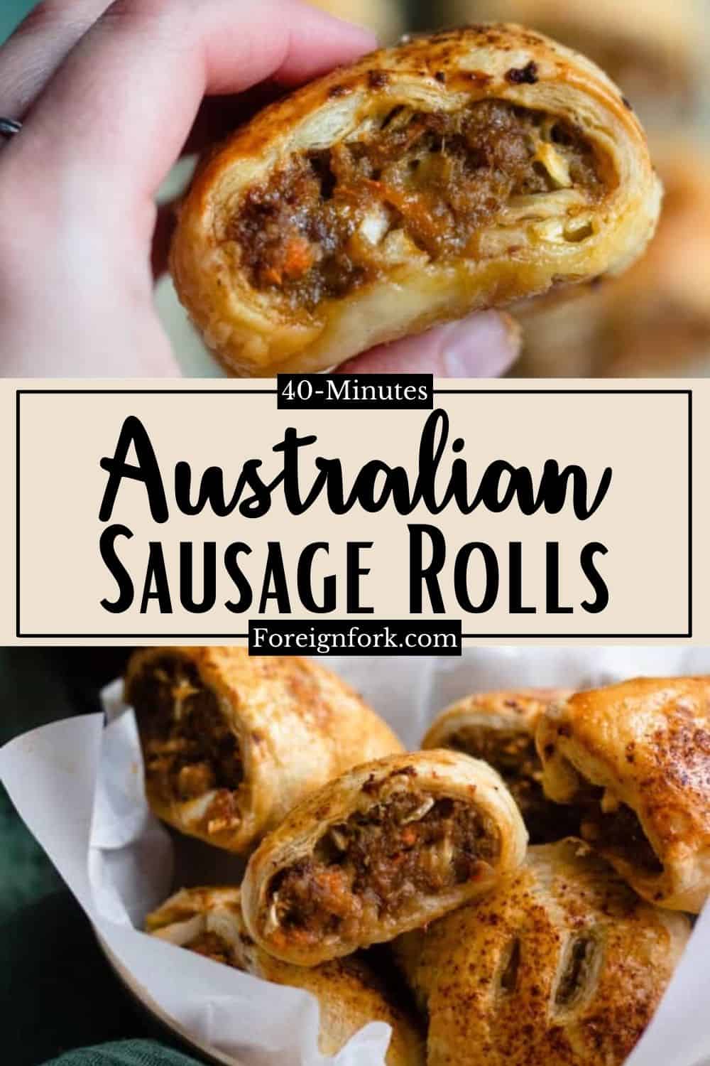 Sausage Roll Recipe from Australia - The Foreign Fork