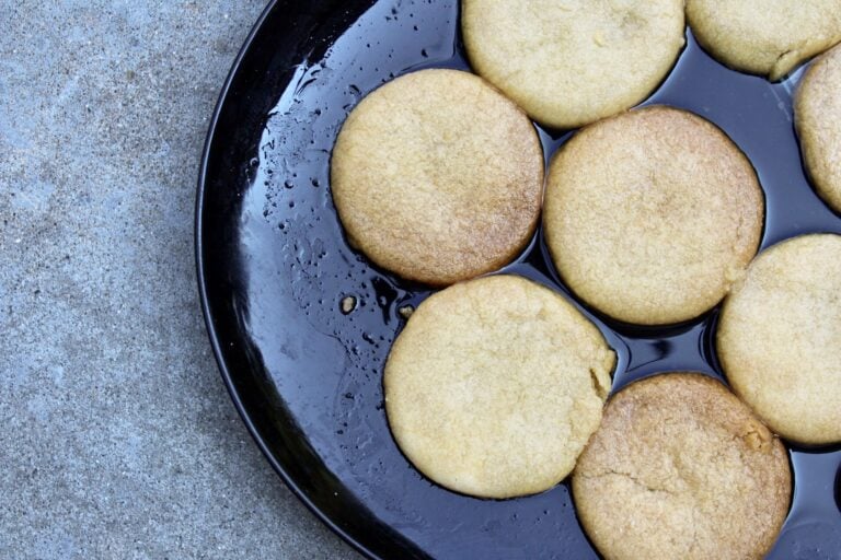 Sheqerpare (Albanian Shortbread Cookies) - The Foreign Fork