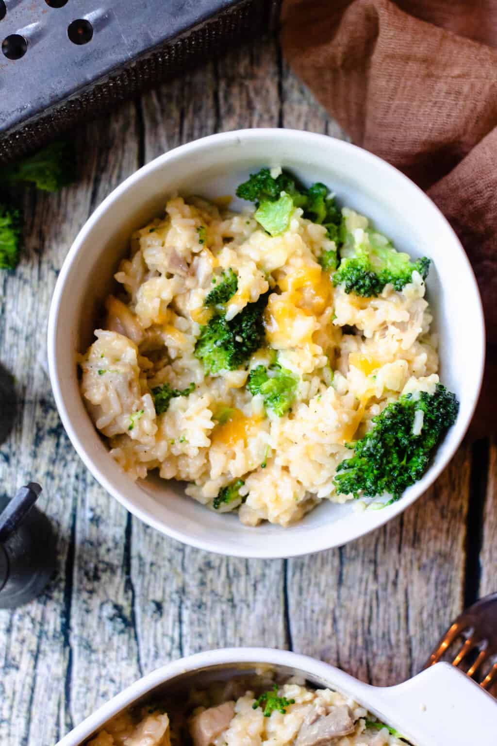 Cheesy Chicken and Rice Recipe - The Foreign Fork