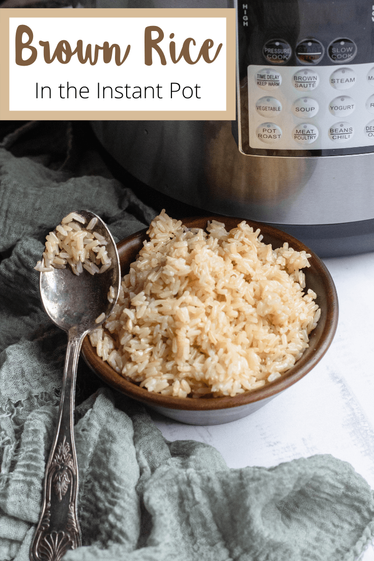 Instant Pot Brown Rice - Perfect Every Time! - The Foreign Fork