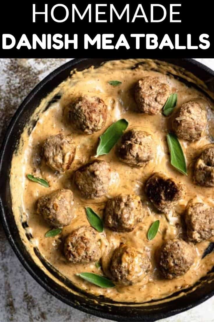 Frikadeller - Danish Meatballs in a Creamy Gravt - The Foreign Fork