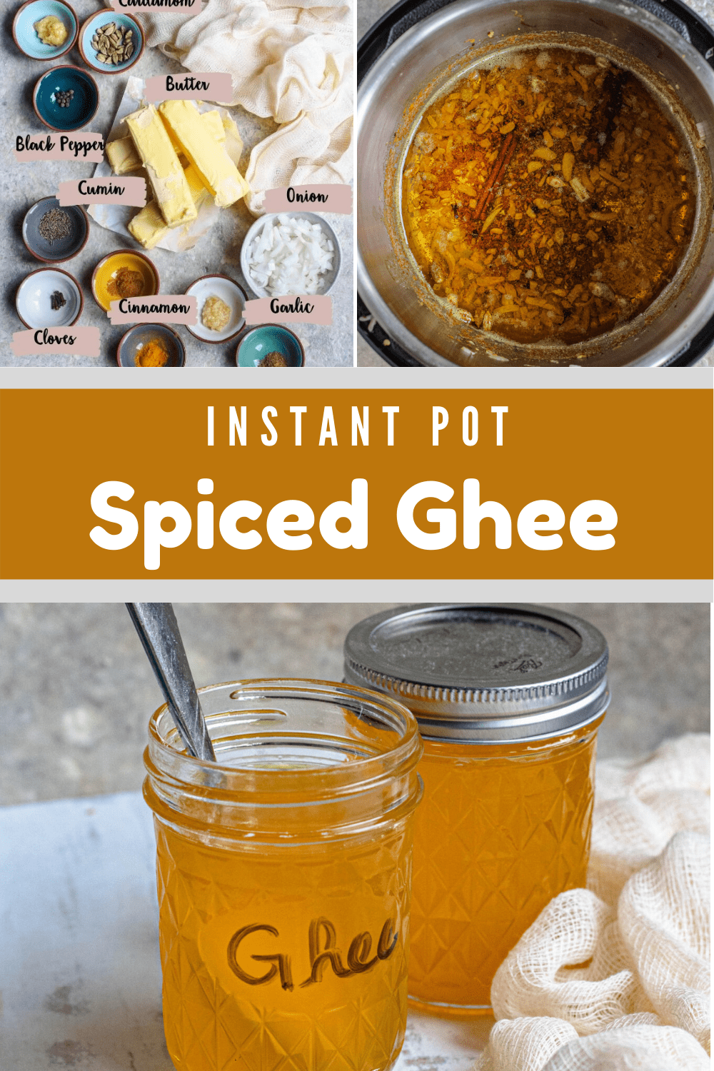 Spiced Ghee Recipe in the Instant Pot - The Foreign Fork