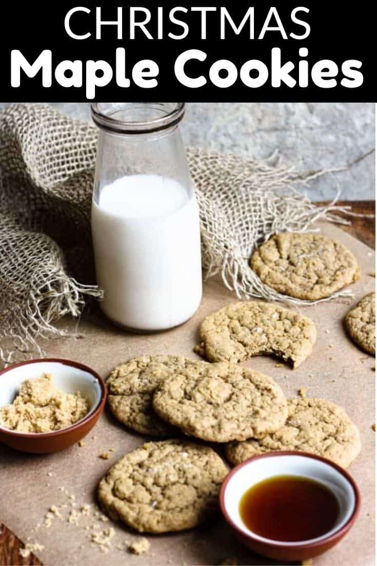 Fast and Easy Maple Cookies Recipe - The Foreign Fork