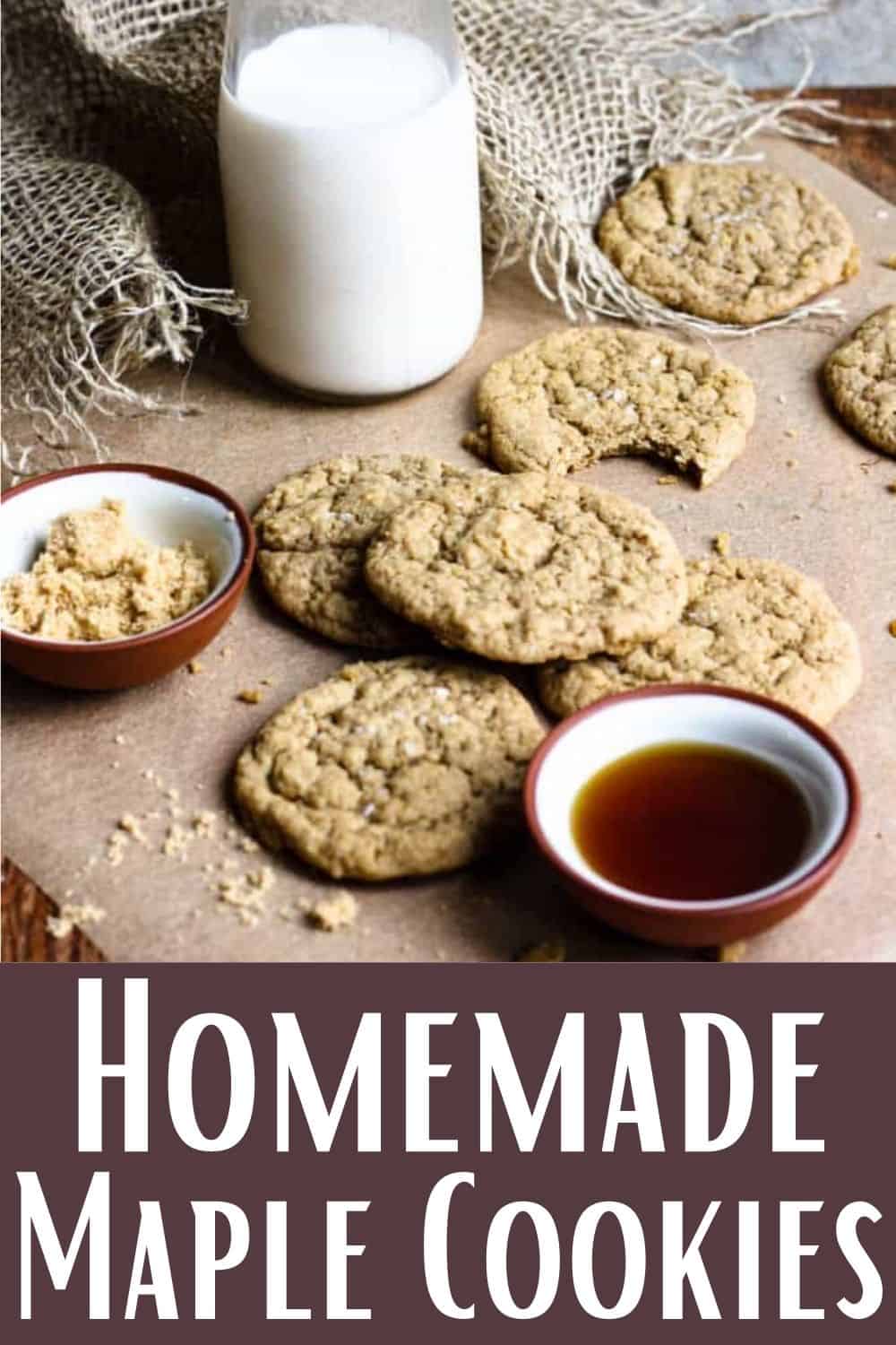 Fast and Easy Maple Cookies Recipe - The Foreign Fork