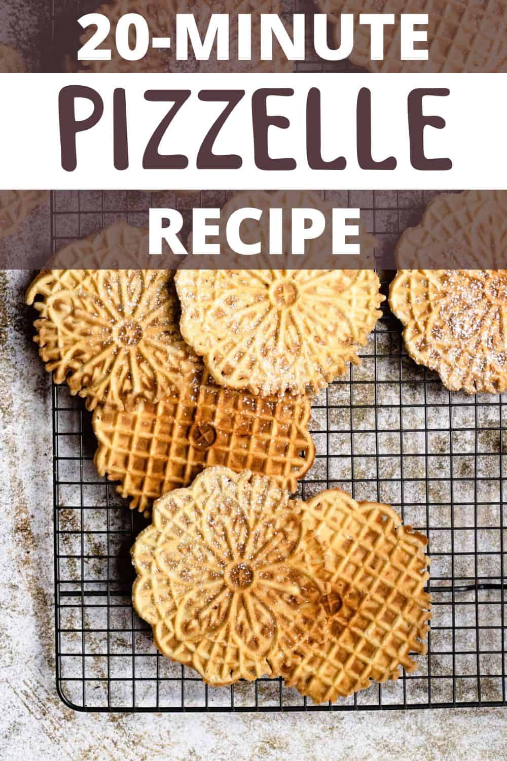 Traditional Italian Pizzelle Recipe - The Foreign Fork