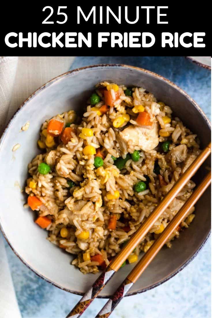 Instant Pot Chicken Fried Rice - The Foreign Fork