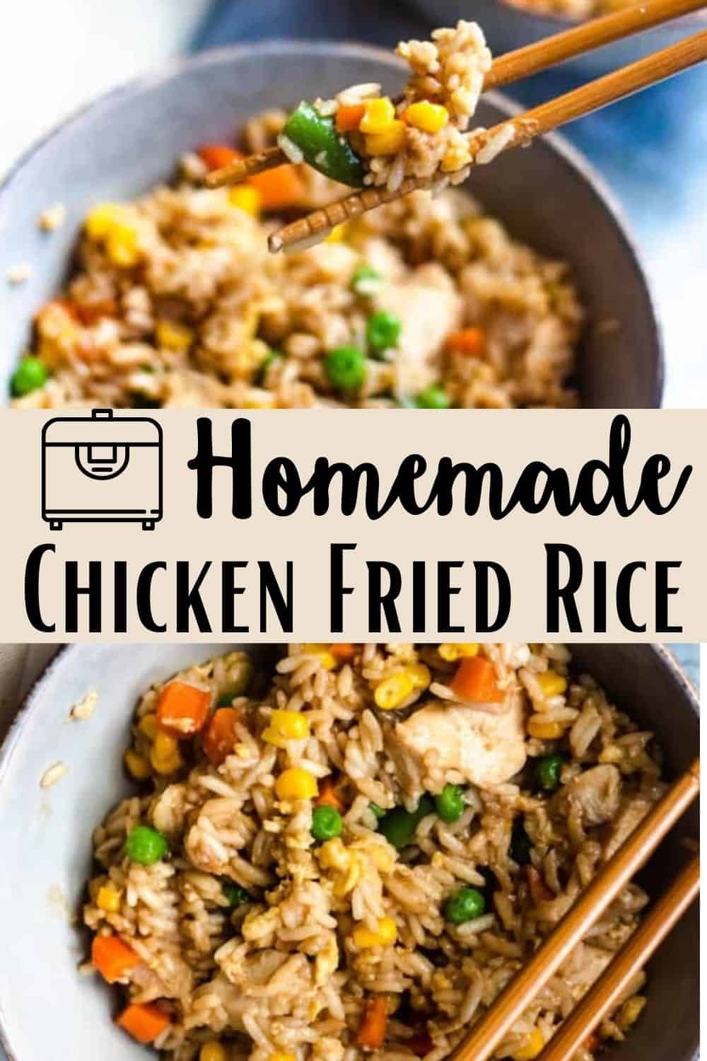 Instant Pot Chicken Fried Rice - The Foreign Fork