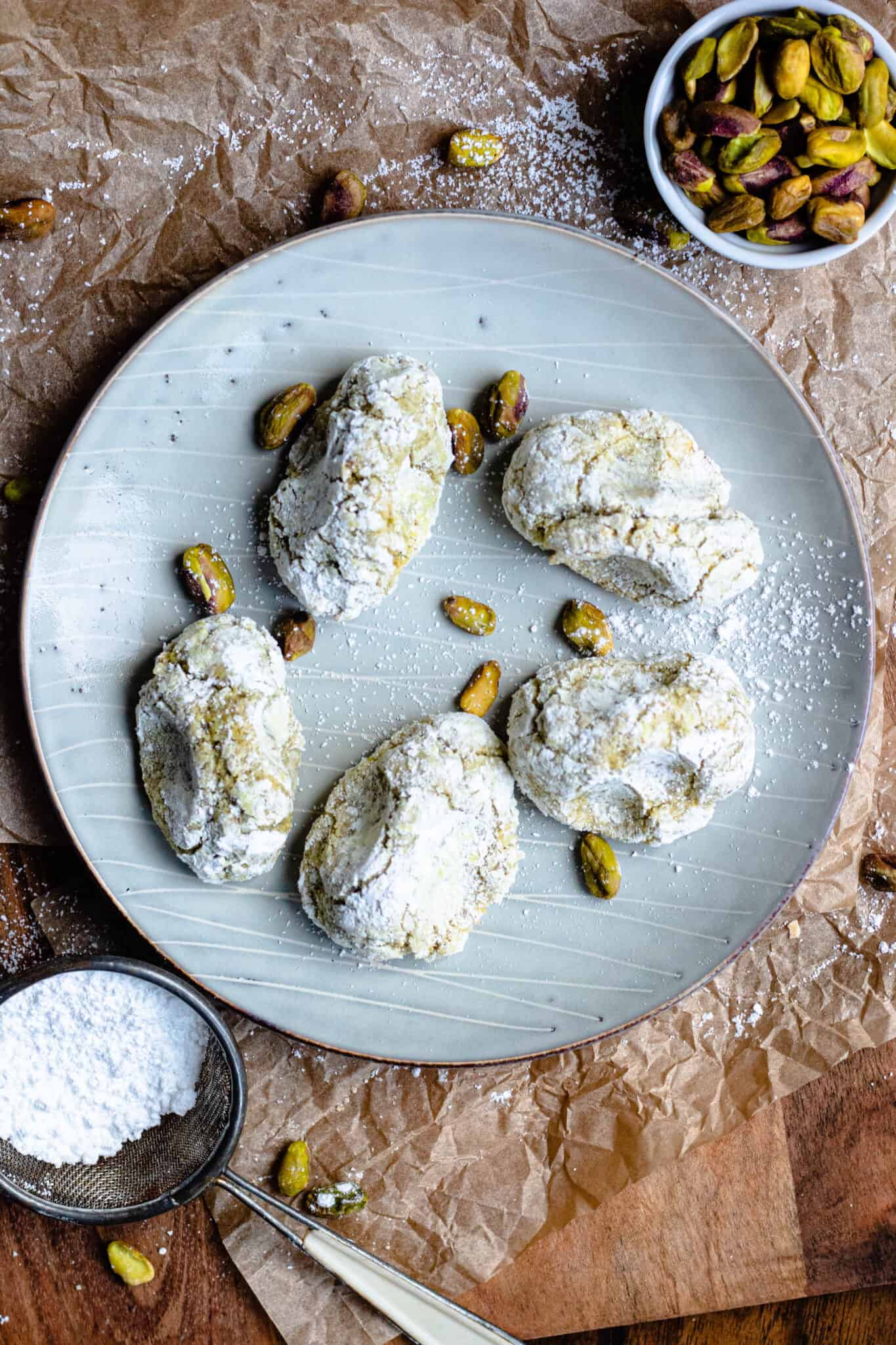 Italian Pistachio Cookie Recipe - The Foreign Fork