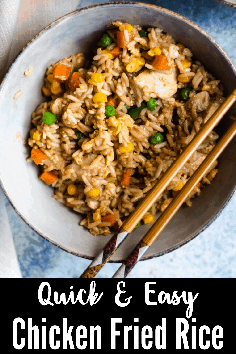 Instant Pot Chicken Fried Rice - The Foreign Fork