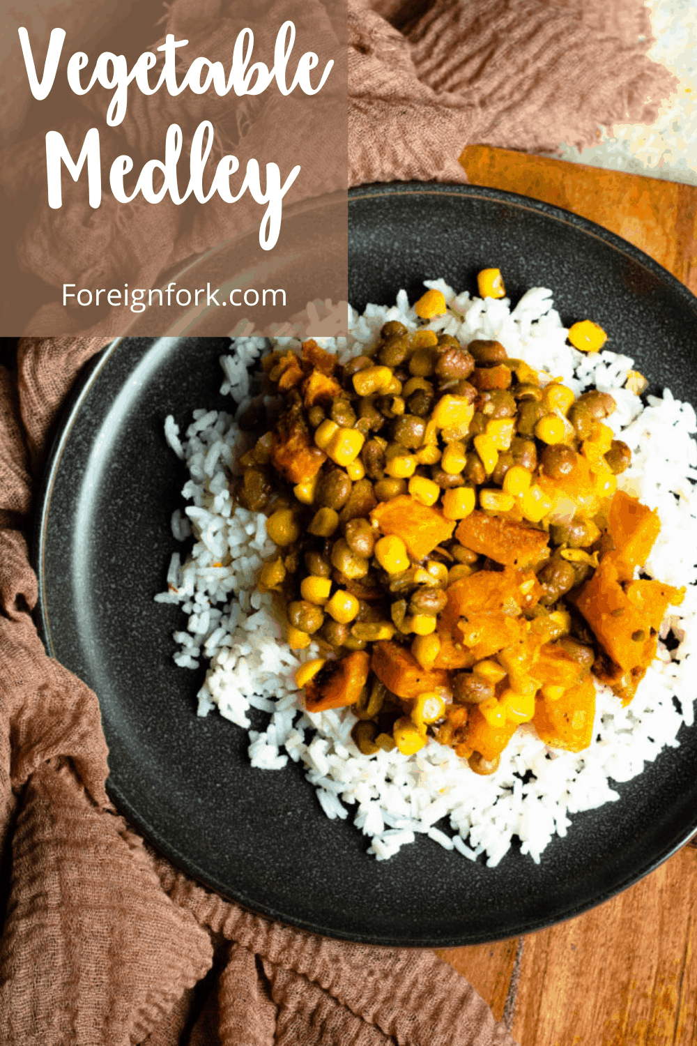 Vegetable Medley Recipe (Batar Da'an) - The Foreign Fork