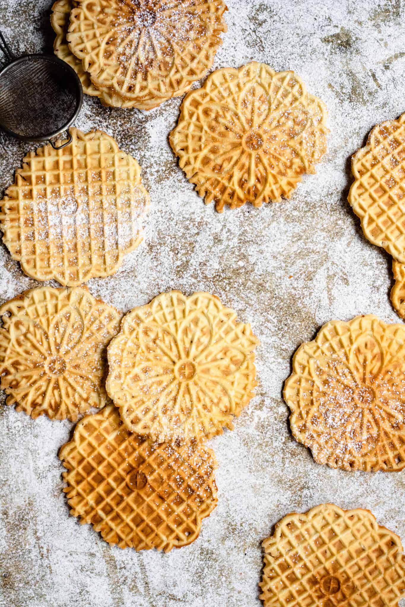 Traditional Italian Pizzelle Recipe - The Foreign Fork
