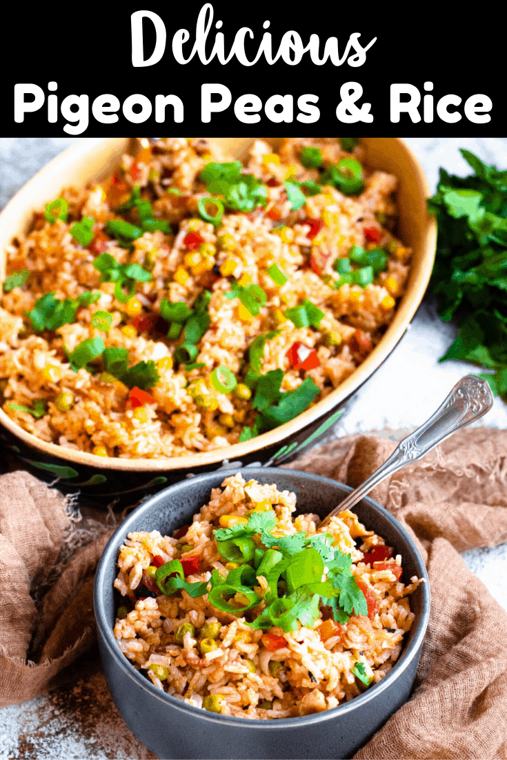 Pigeon Peas and Rice - One Pot Meal - The Foreign Fork