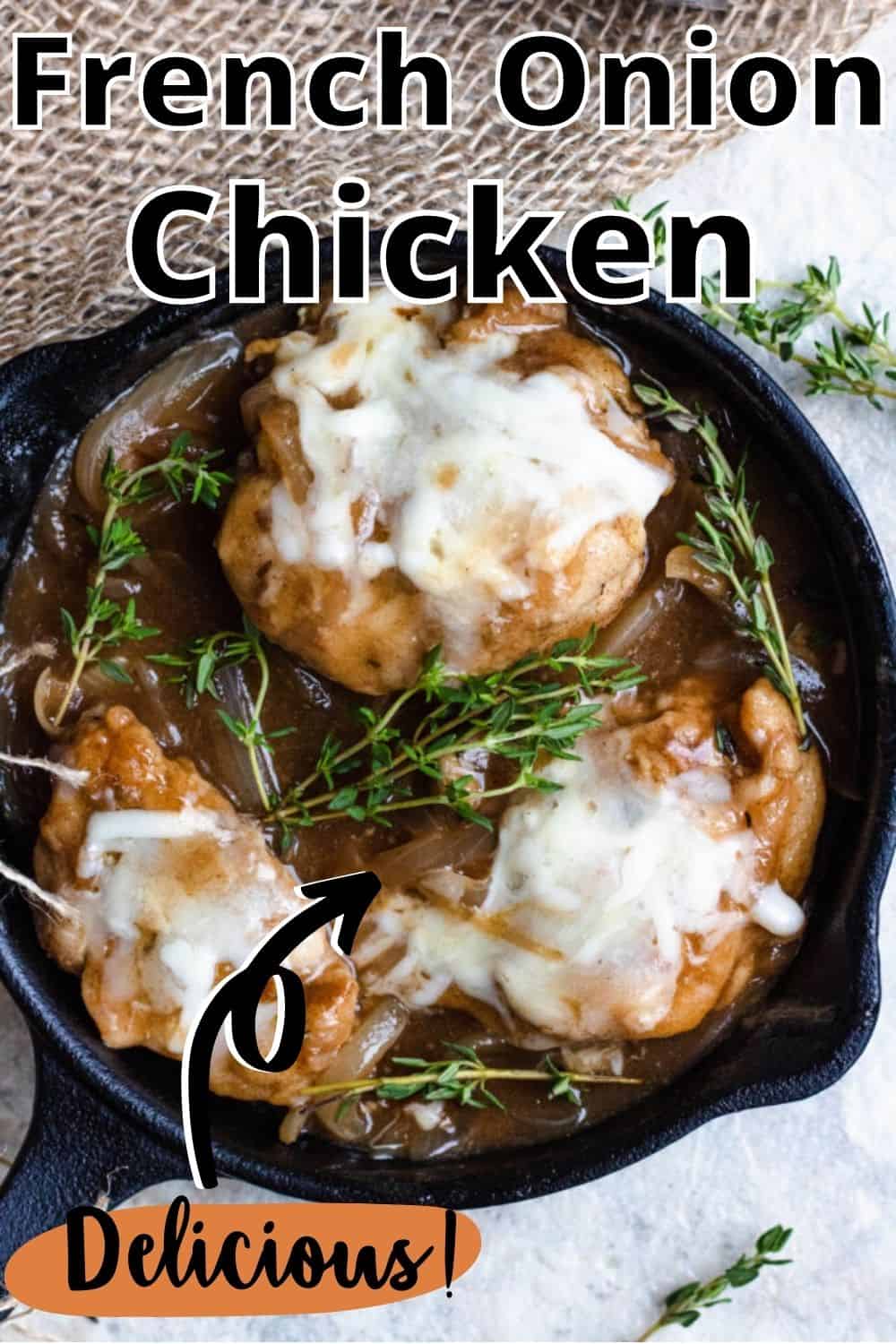 Instant Pot French Onion Chicken - The Foreign Fork