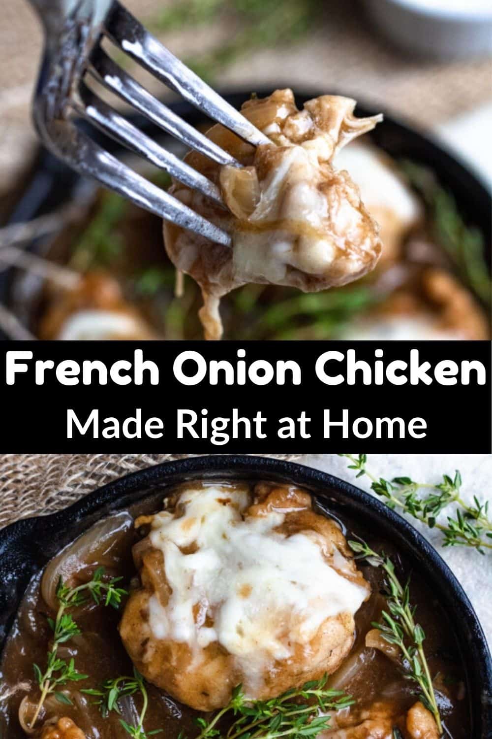 Instant Pot French Onion Chicken - The Foreign Fork