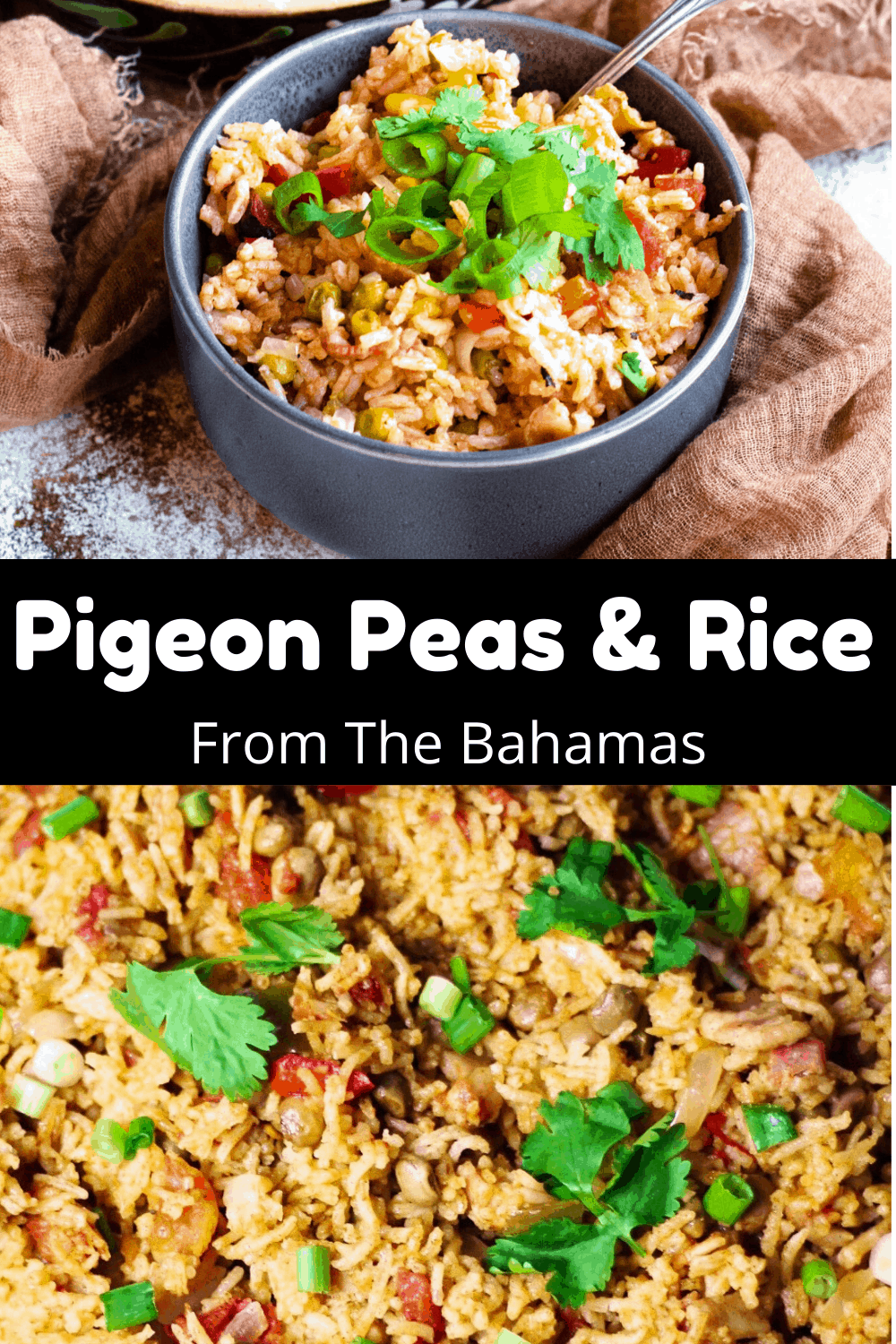 Pigeon Peas and Rice - One Pot Meal - The Foreign Fork