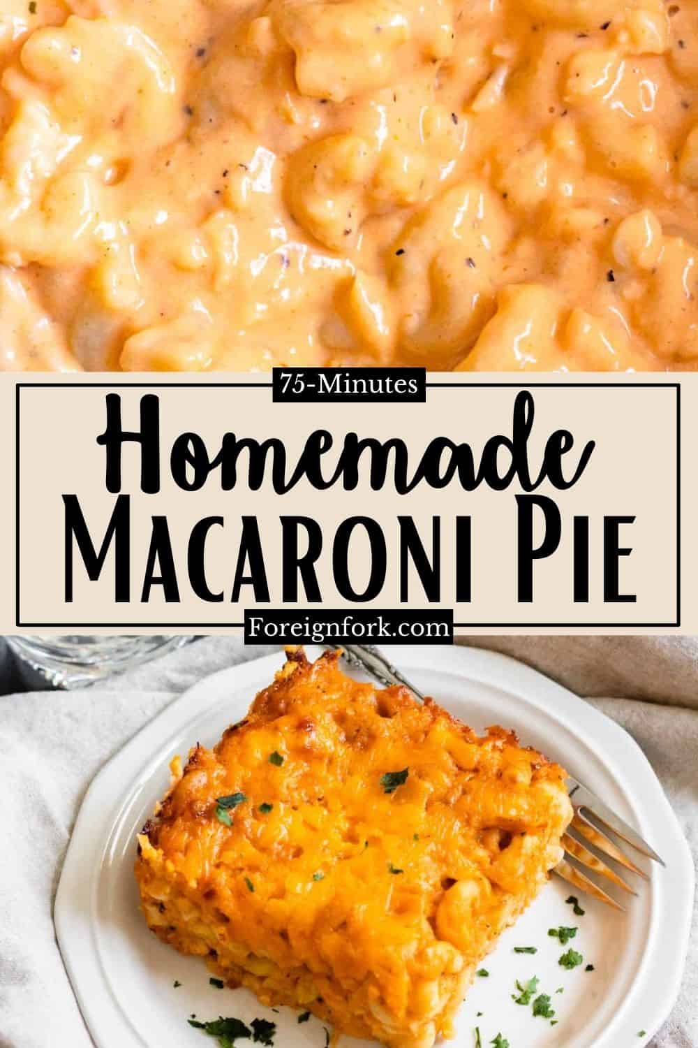 Macaroni Pie - Recipe from Barbados- The Foreign Fork