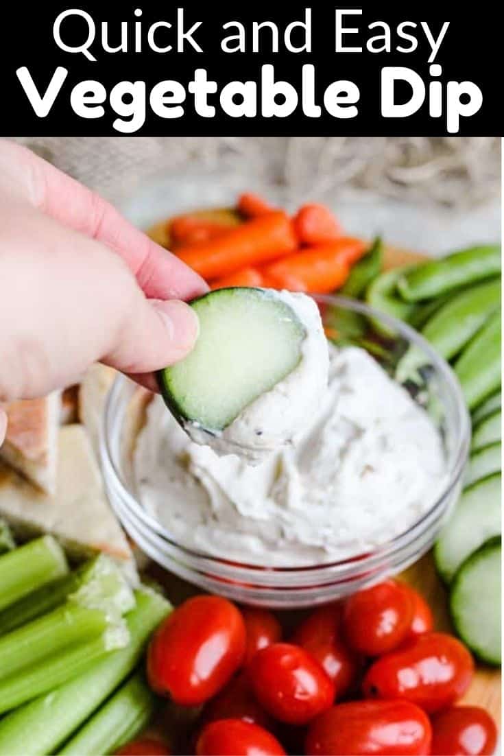 Healthy Veggie Dip Recipe - The Foreign Fork
