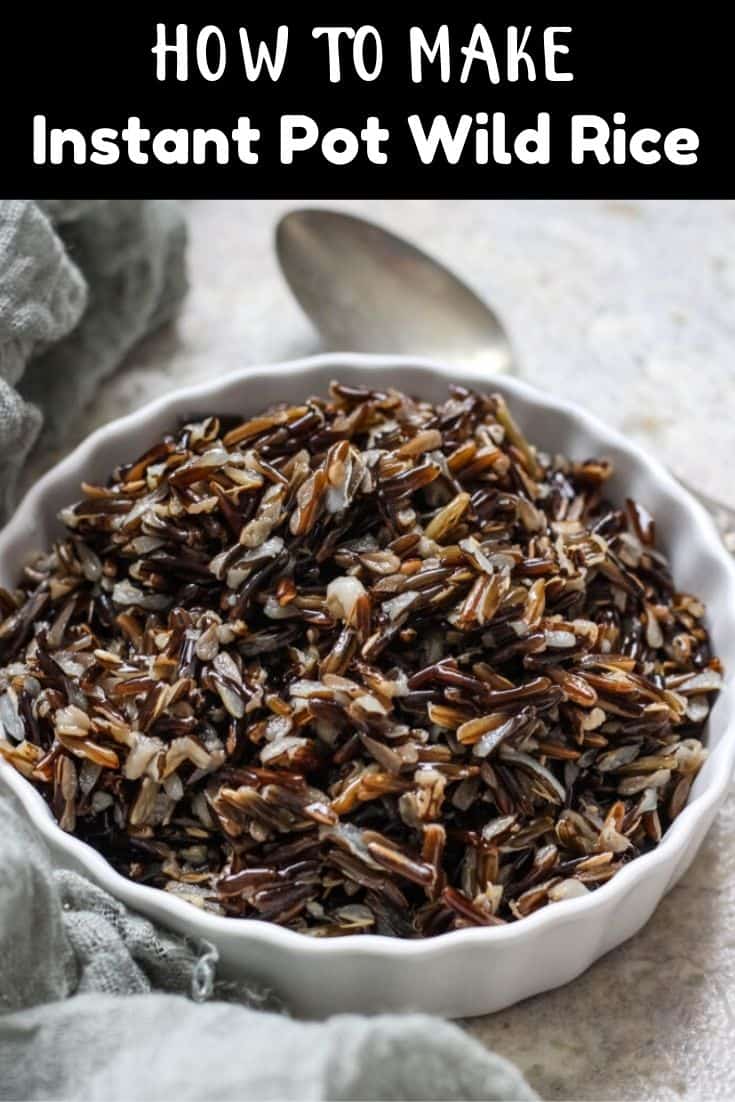 Instant Pot Wild Rice - Easier Than The Stovetop - The Foreign Fork