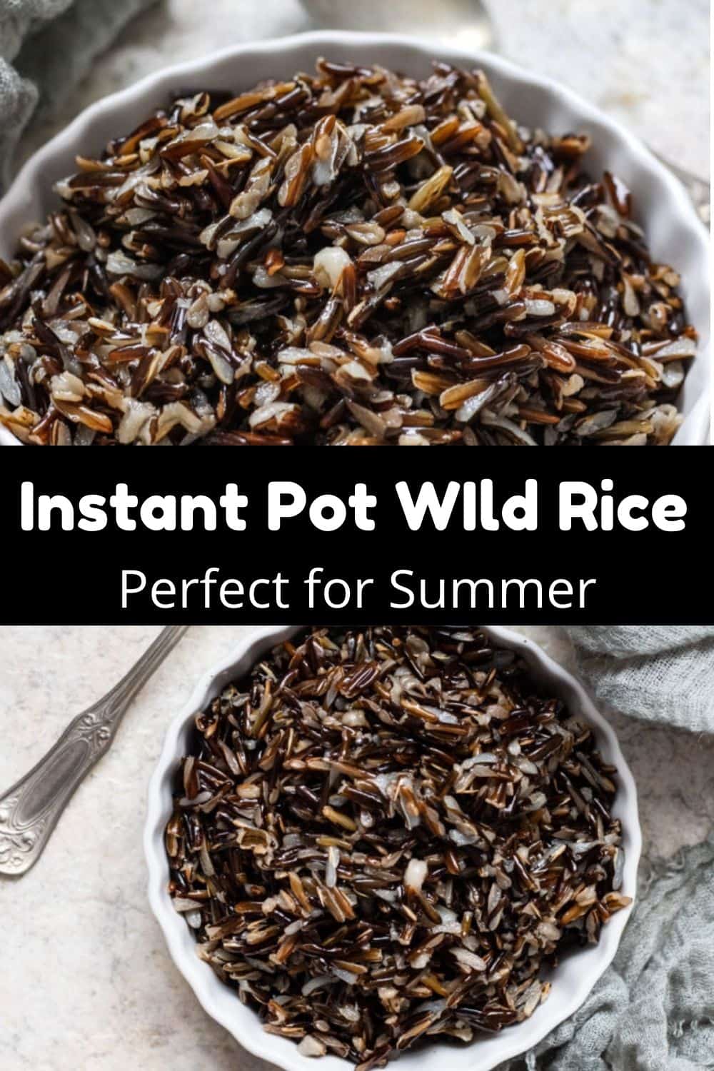 Instant Pot Wild Rice - Easier Than The Stovetop - The Foreign Fork