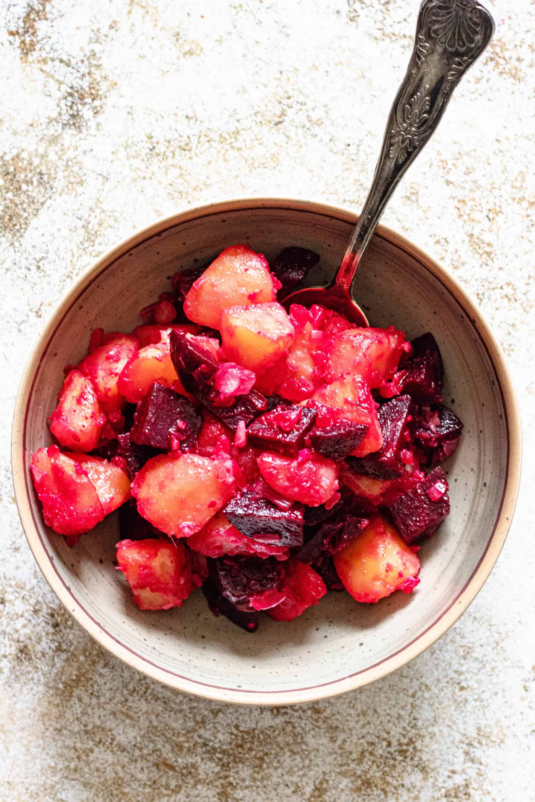 Beet and Potato Salad from Ethiopia - The Foreign Fork