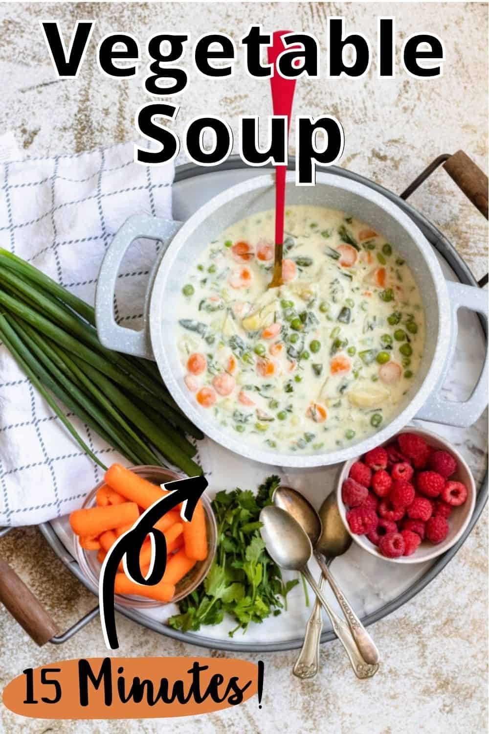 Creamy Vegetable Soup - The Foreign Fork