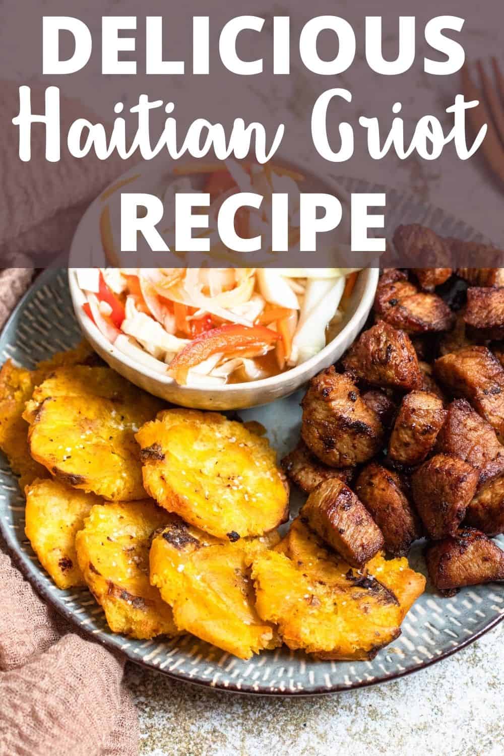 Haitian Griot - A Taste of Haiti - The Foreign Fork