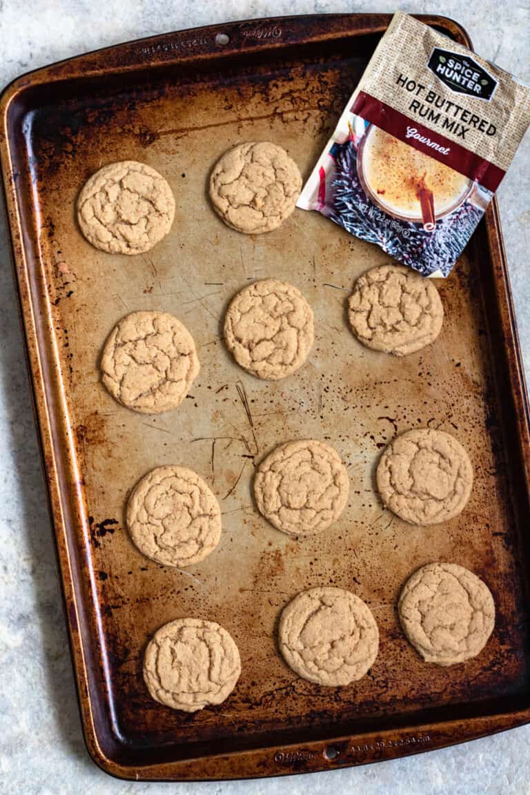 Hot Buttered Rum Cookies - The Foreign Fork