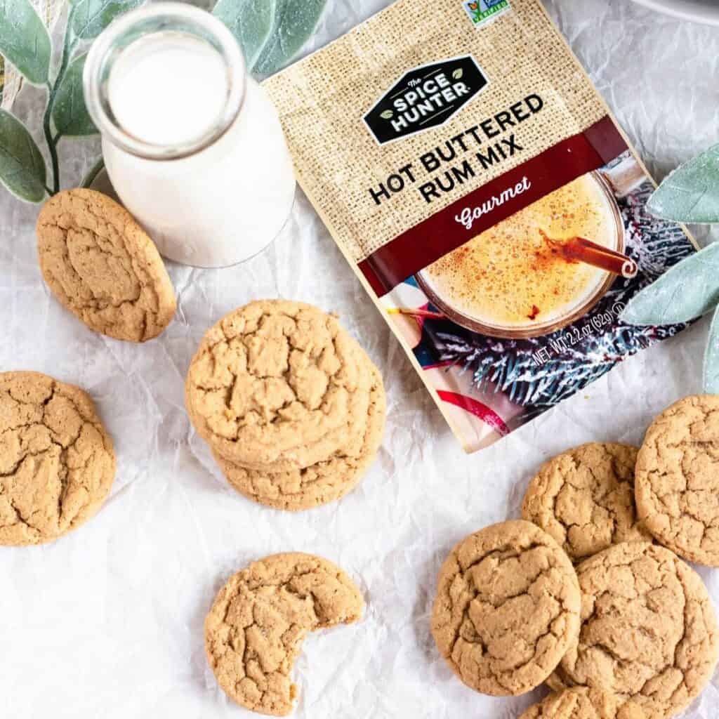 Hot Buttered Rum Cookies - The Foreign Fork
