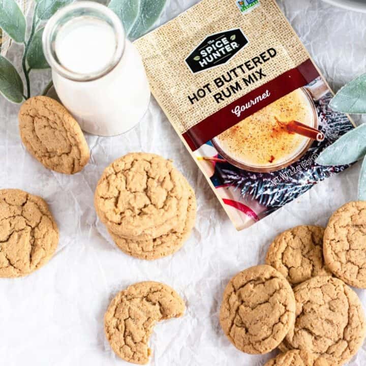 Hot Buttered Rum Cookies - The Foreign Fork