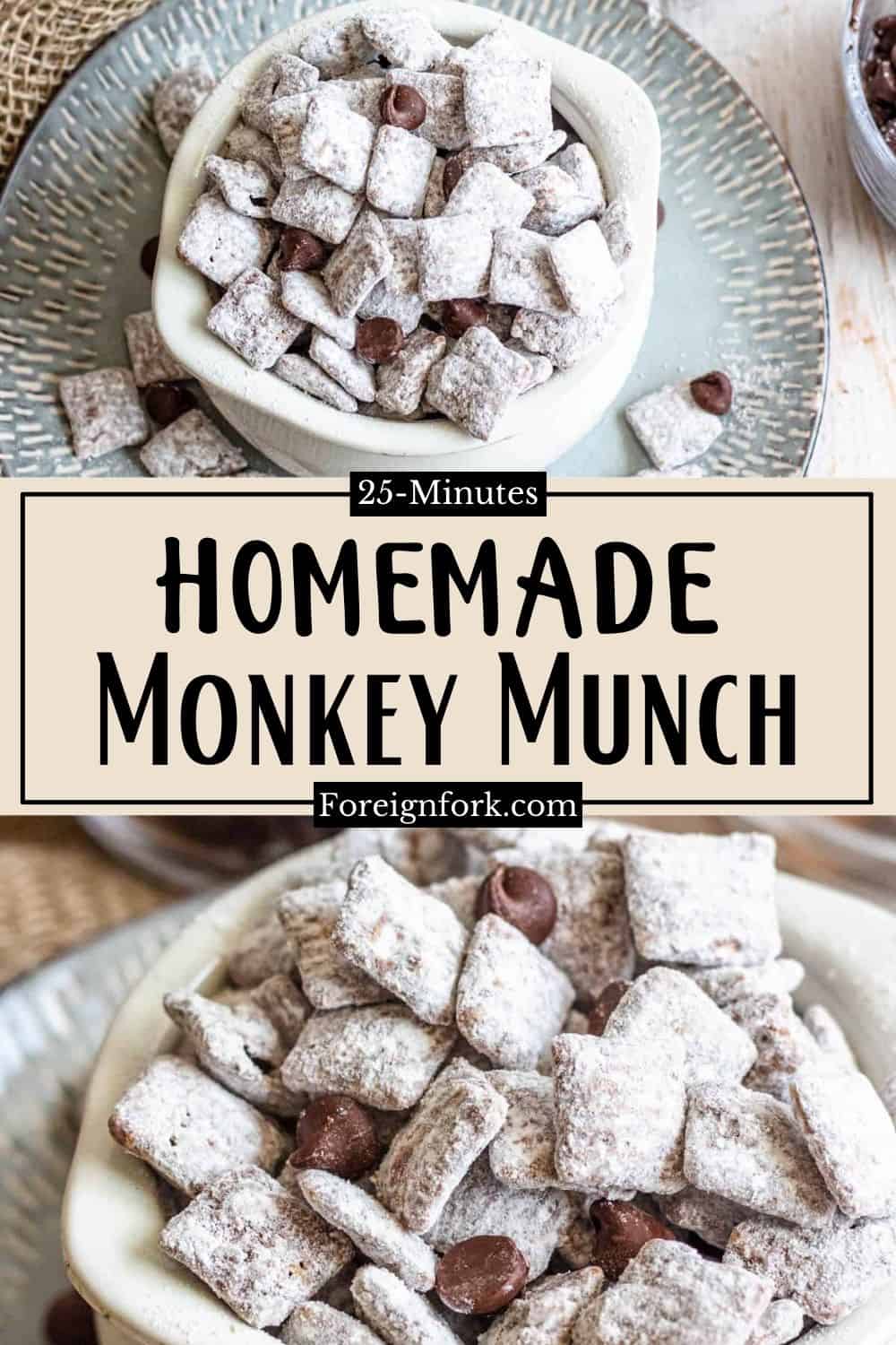 Monkey Munch Recipe - The Foreign Fork